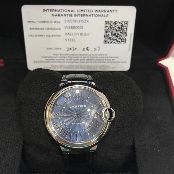 Accessories | Authentic Cartier Watch With Box New Battery | Poshmark